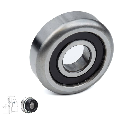 MG-206-FFWA - Mast Guide Ball Bearings - AMIGO